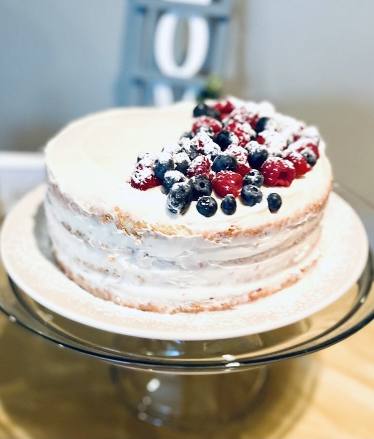 The Most Delicious Very Berry Chantilly Cake Made Gluten Free - House ...